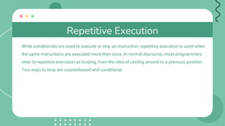 Introduction to computer science ch3 programming | PPT
