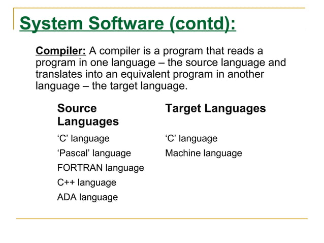 Introduction to computer software | PPT