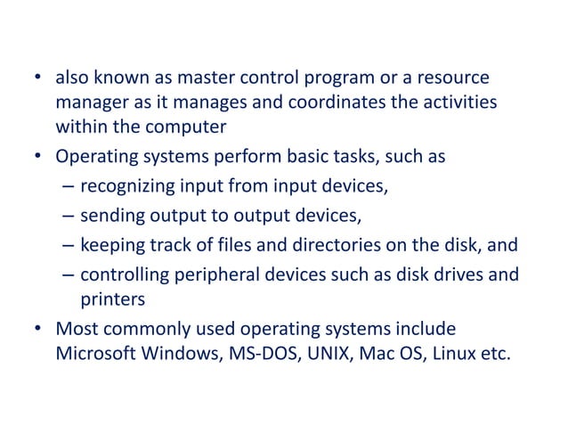 Introduction to Computer Software | PDF