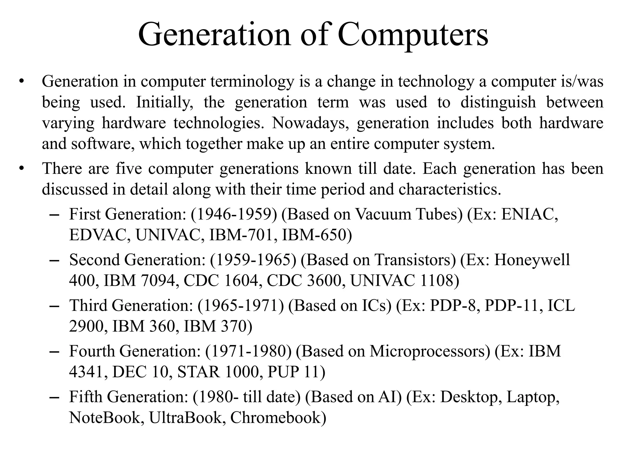 Introduction to computer system | PPTX