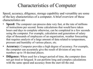 Introduction to computer system | PPTX