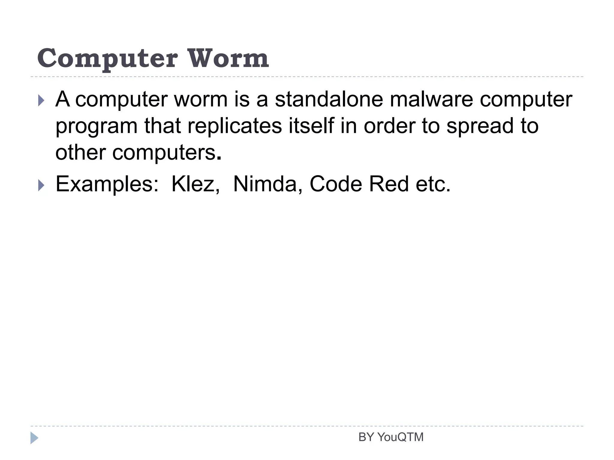 Introduction to computer virus | PPTX
