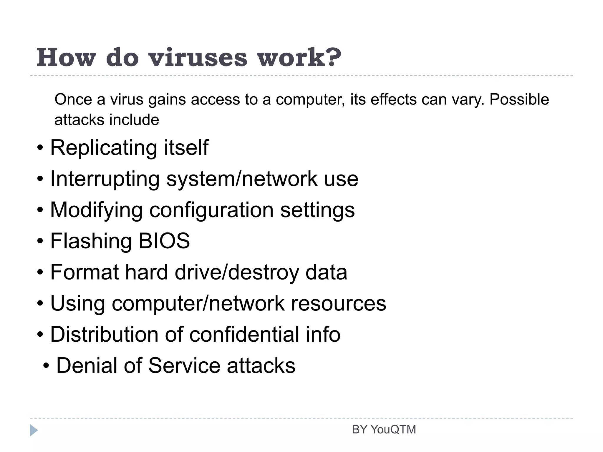 Introduction to computer virus | PPTX