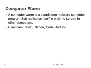 Introduction to computer virus | PPTX