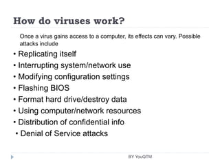 Introduction to computer virus | PPTX
