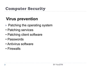 Introduction to computer virus | PPTX