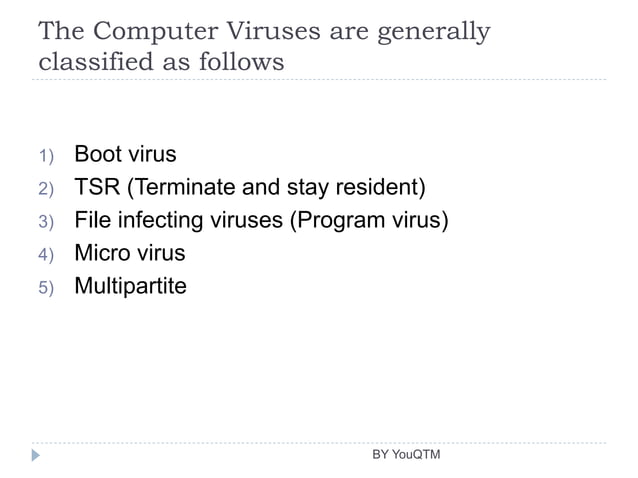 Introduction to computer virus | PPTX