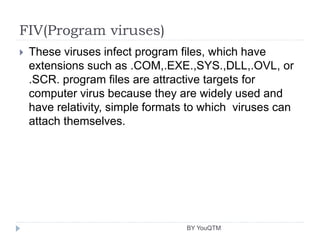Introduction to computer virus | PPTX