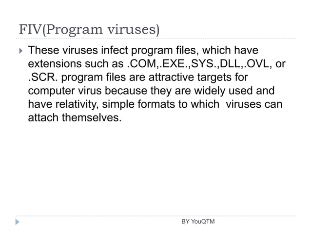 Introduction to computer virus | PPTX