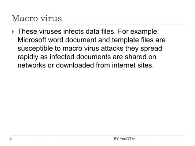Introduction to computer virus | PPTX