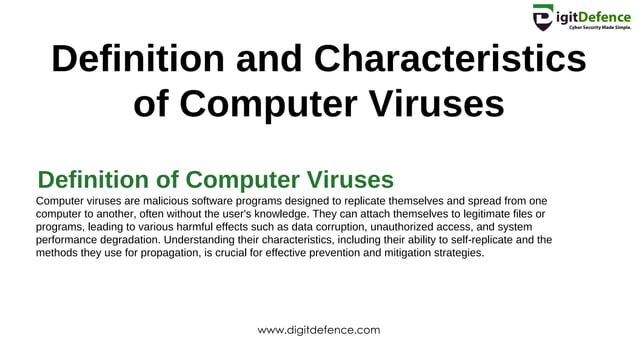 Introduction to Computer Viruses presentation | PPT