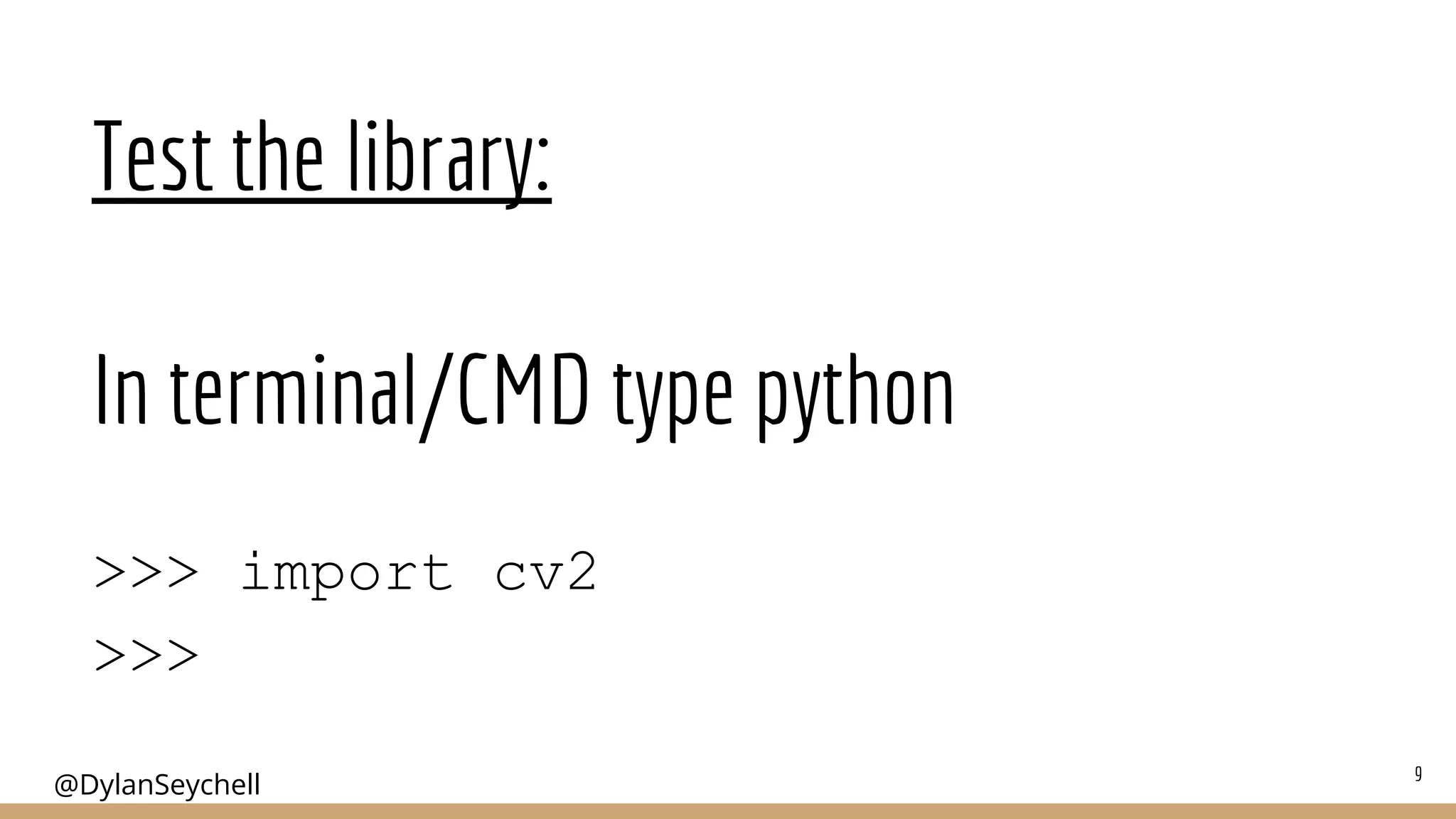 Introduction to Computer Vision using OpenCV | PPT Introduction to Computer Vision using OpenCV | PPT