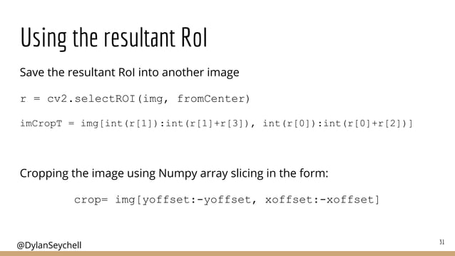 Introduction to Computer Vision using OpenCV | PDF