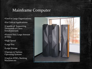 Types of Computers | PPT
