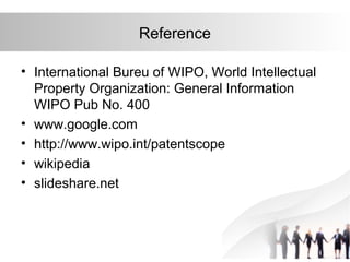 Introduction to concept behind WIPO | PPT