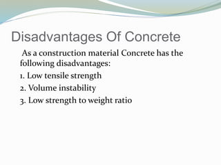Introduction to concrete | PPTX