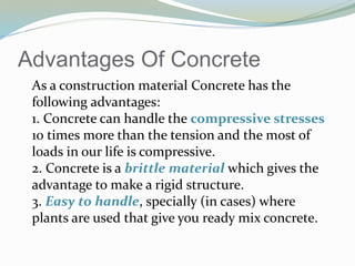 Introduction to concrete | PPTX