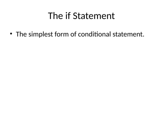 Introduction to Conditional Statements.pptx