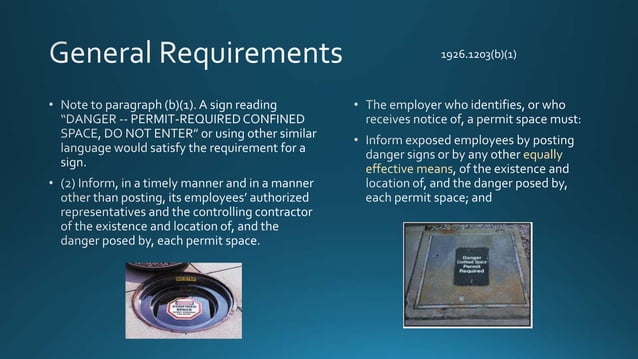 Introduction to confined spaces | PPTX
