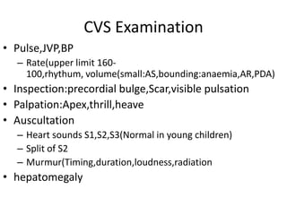 Introduction to congenital heart disease | PPTX