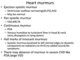 Introduction to congenital heart disease | PPTX