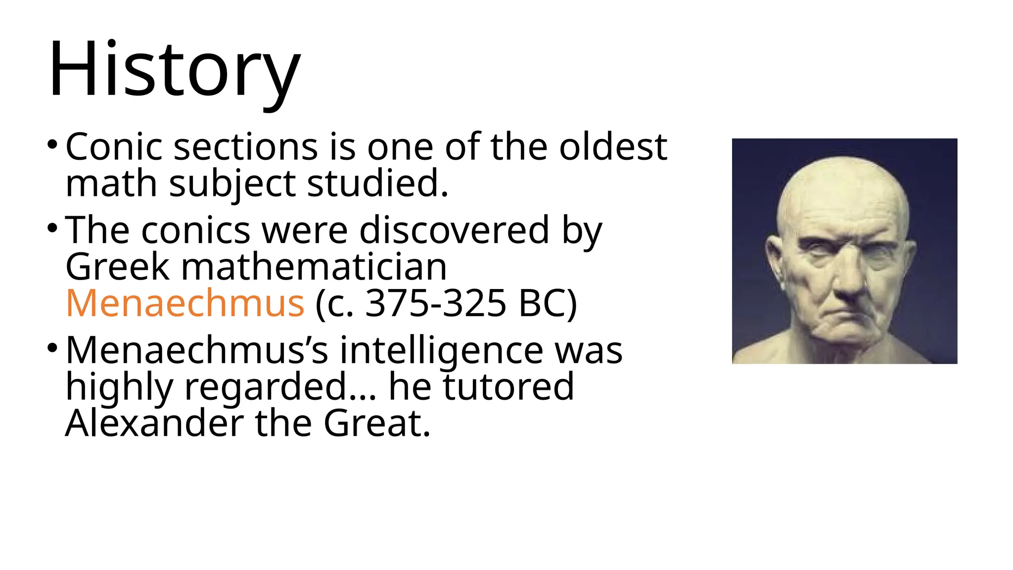 Introduction to Conics - Circle, Parabola, Hyperbola, Ellipse | PPTX