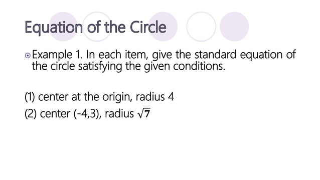 Introduction to conic sections | PPTX | Physics | Science