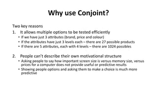 Introduction to conjoint analysis 2021 | PDF