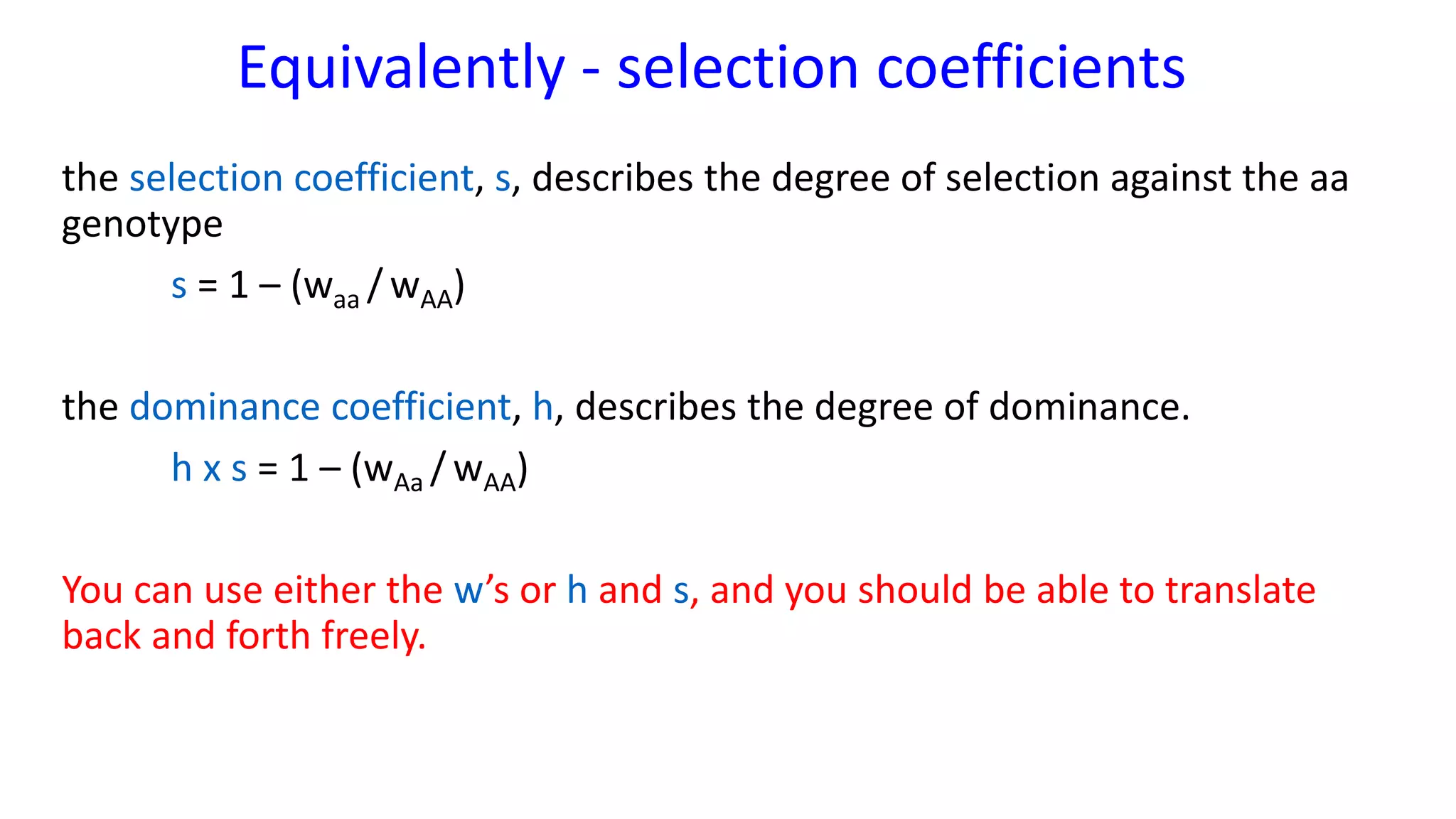 Introduction to conservation genetics and genomics | PPTX