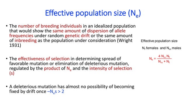 Introduction to conservation genetics and genomics | PPTX | Genetics | Science