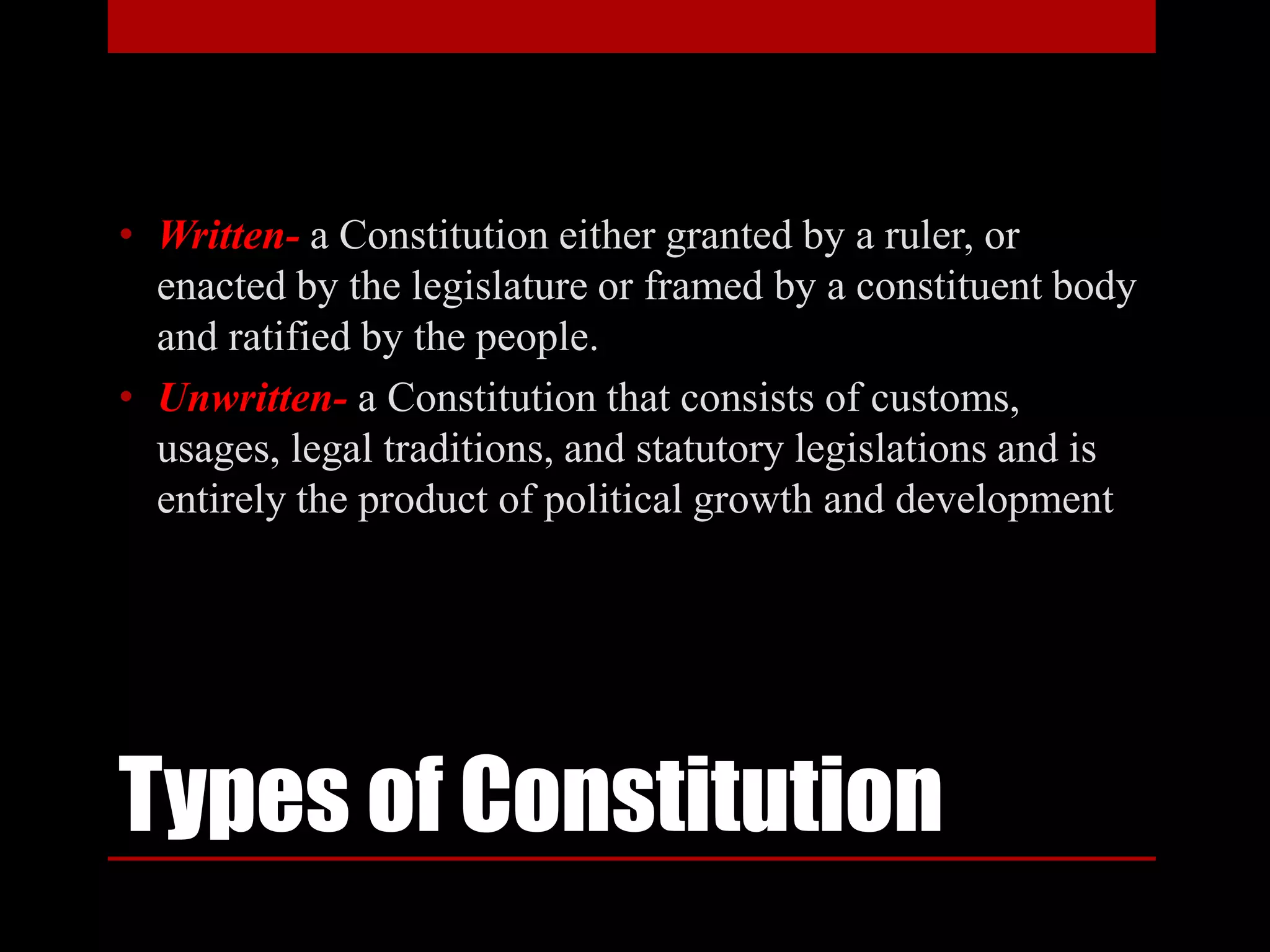 Introduction to constitution | PPTX