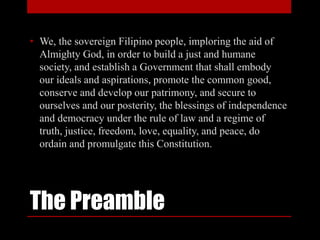 Introduction to constitution | PPTX