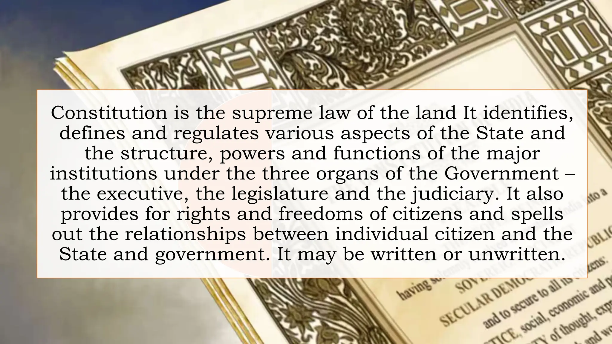 Introduction to constitution of india.pptx