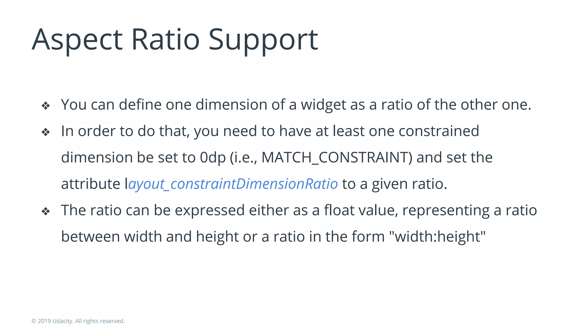 Introduction to ConstraintLayout | PPTX