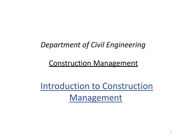 Introduction to Construction Management.ppt
