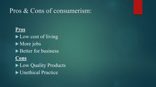 Introduction to consumer behavior | PPTX