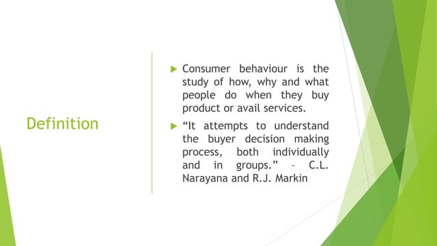 Unit 1 Introduction to Consumer Behavior | PPTX