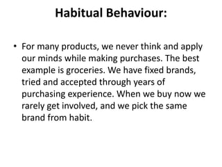 Introduction to consumer behaviour | PPT