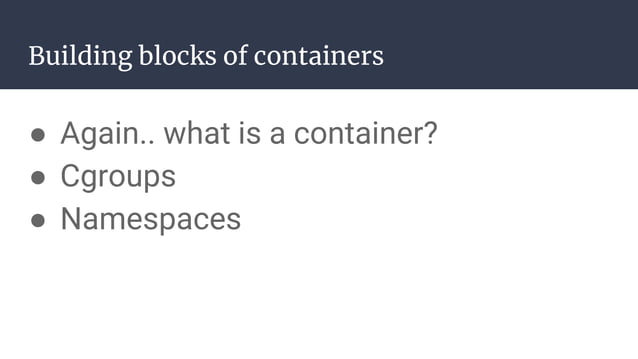 Introduction to containers | PPTX