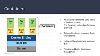 Introduction to containers | PPT