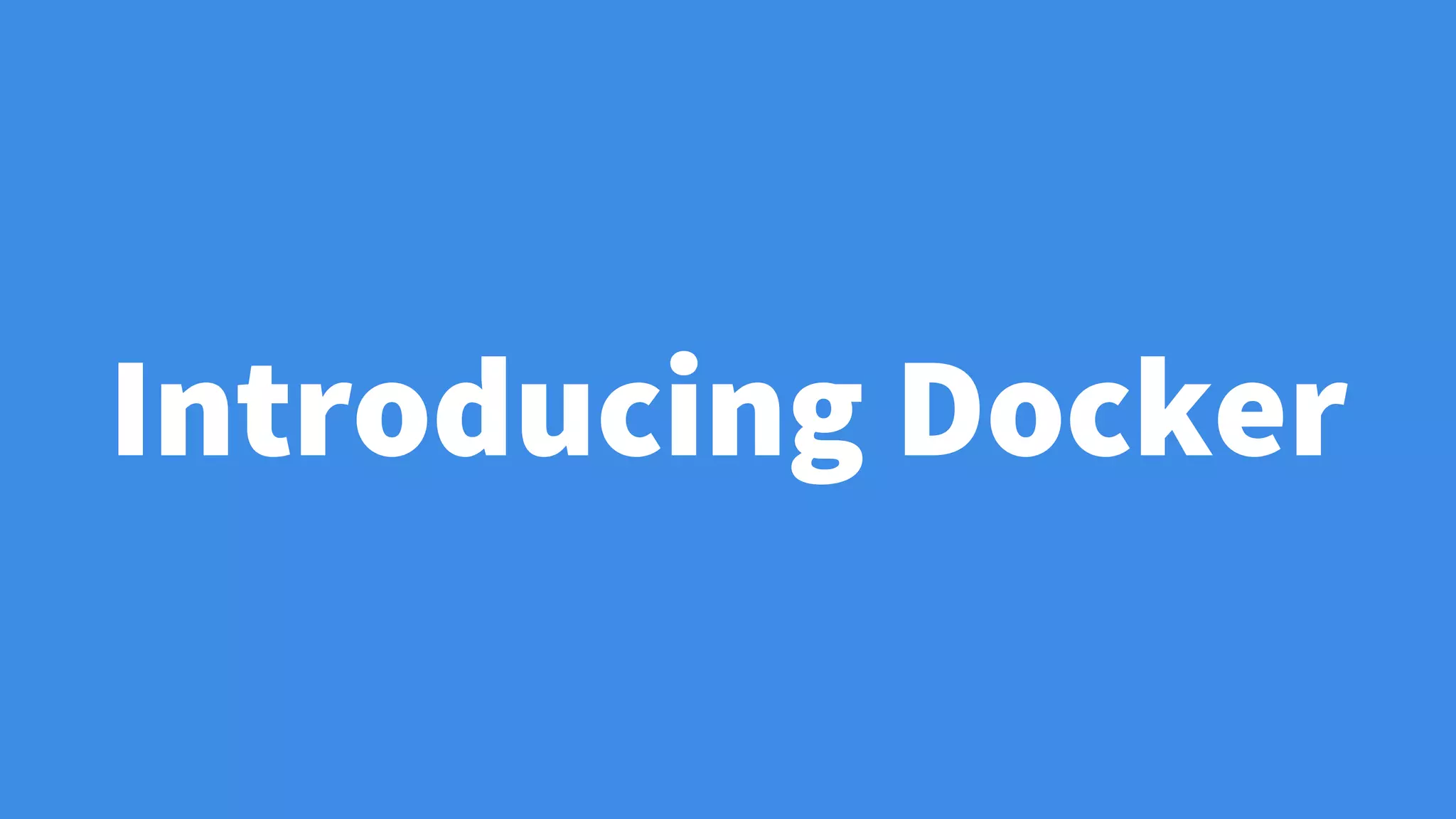 Introduction to Containers and Docker | PDF