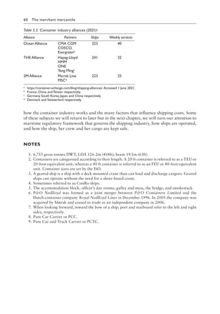 Introduction To Container Ship Operations and Onboard Safety ...