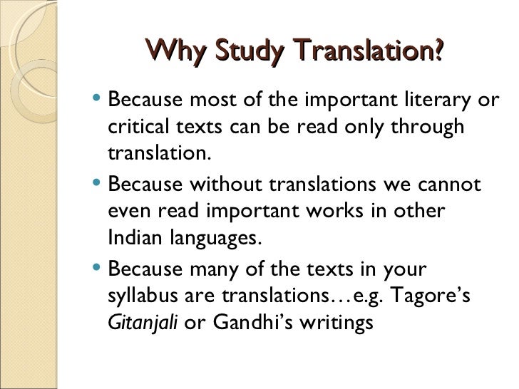 Introduction to contemporary translation studies