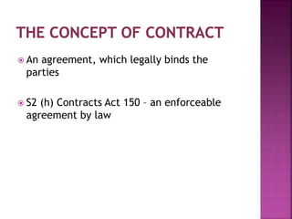 Introduction to contract law | PPTX