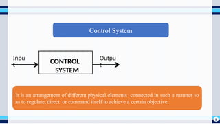 Introduction to control engineering.pptx | Technology & Computing