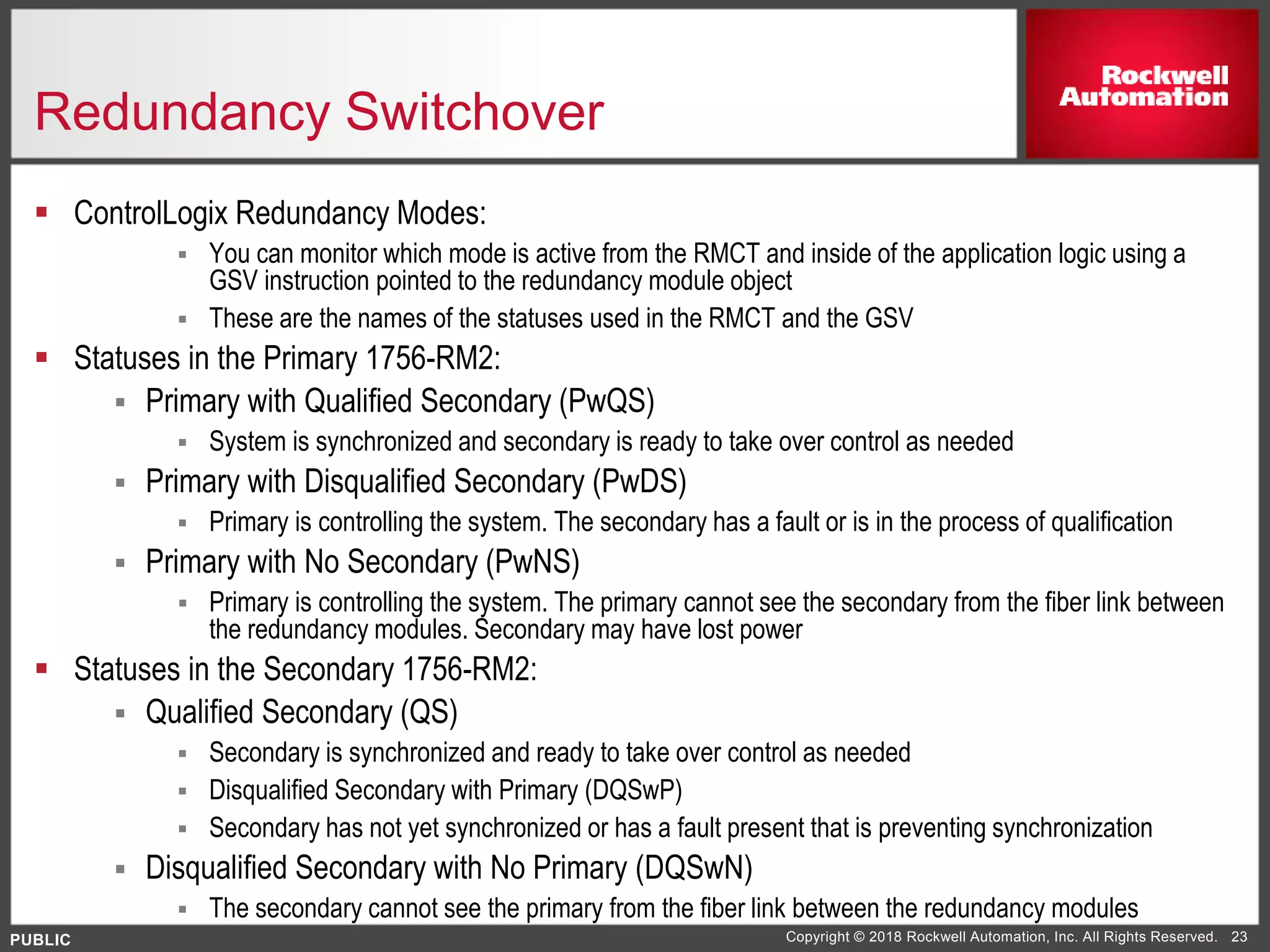 Introduction To Controllogix Redundancy Customer Presentation Pptx Computer Networking Computing