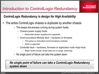 Introduction to ControlLogix Redundancy Customer Presentation.pptx | Computer Networking | Computing