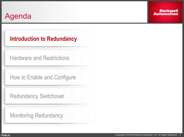 Introduction to ControlLogix Redundancy Customer Presentation.pptx | Computer Networking | Computing