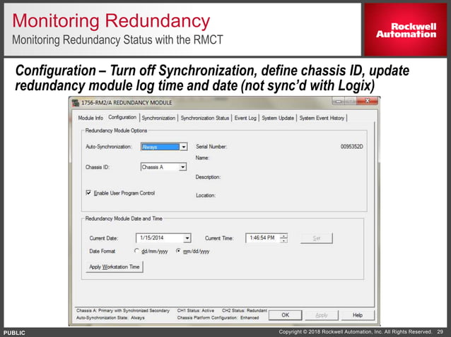 Introduction to ControlLogix Redundancy Customer Presentation.pptx ...