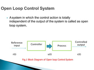 Introduction to control system | PDF